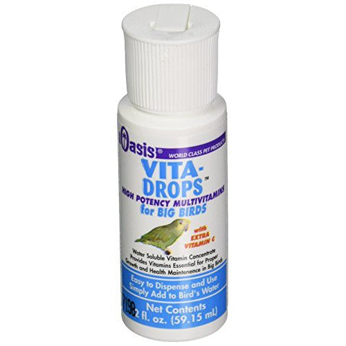 Kordon Oasis Vita Drops for Big Birds 2oz – Gritty Pet Co.